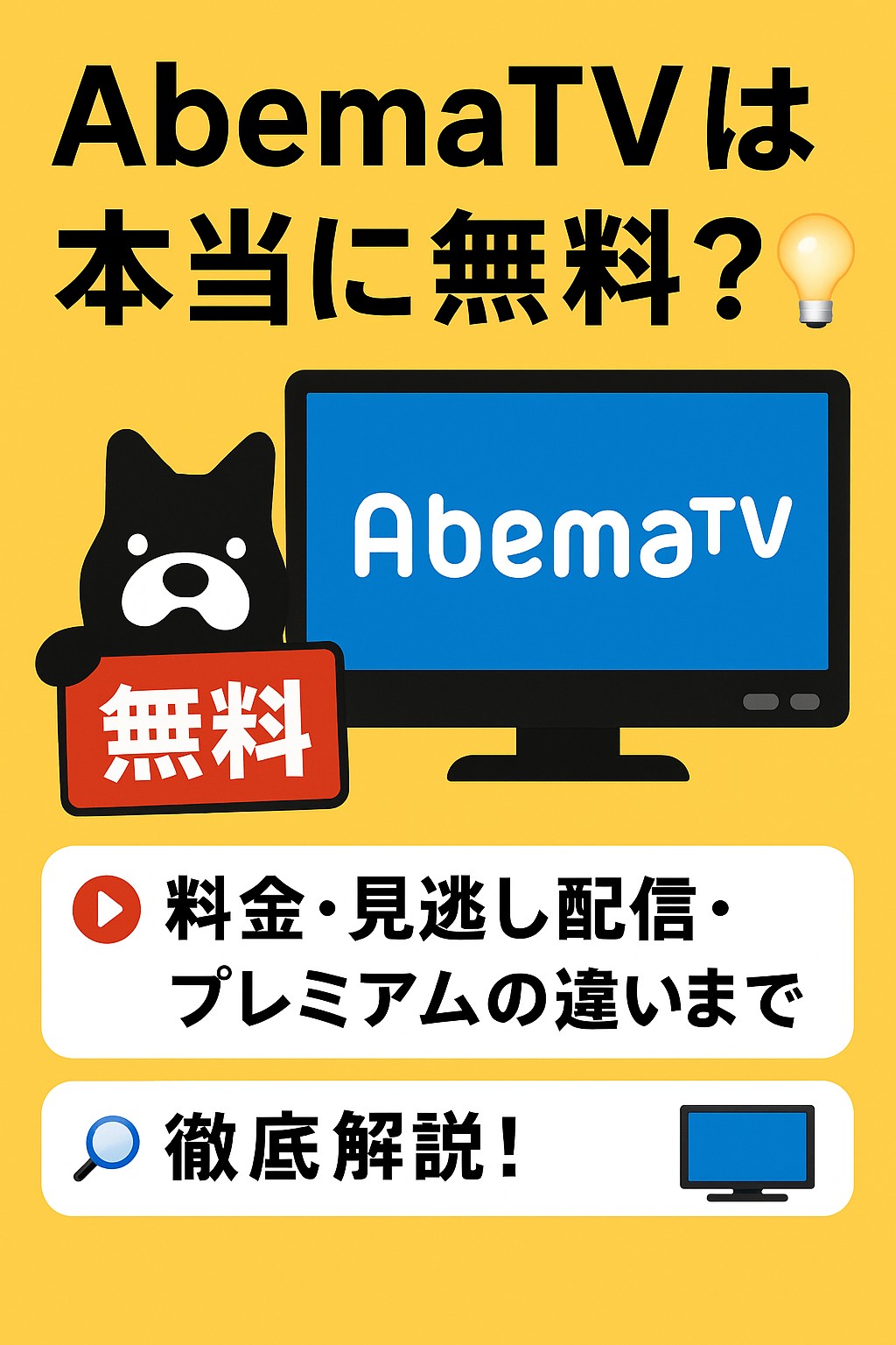 AbemaTVは本当に無料？💡料金・見逃し配信・プレミアムの違いまで徹底解説！📺 - ネット動画NAVI